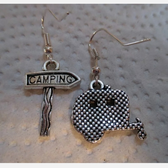 Jewelry | New Mismatched Travel Trailer Camping Earrings | Poshmark